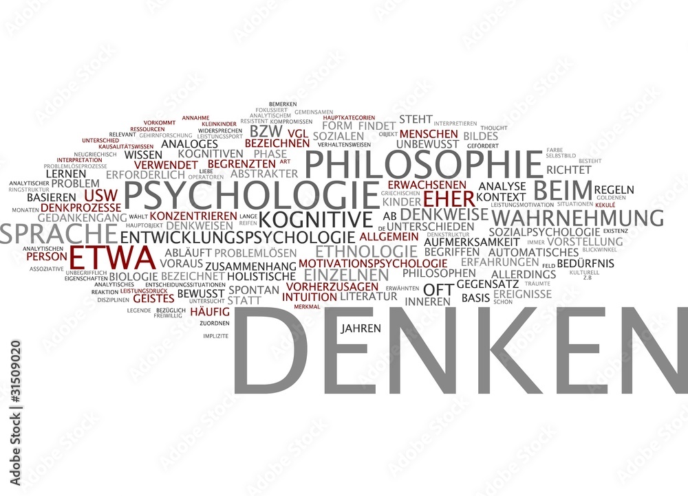 Denken Stock-Illustration | Adobe Stock