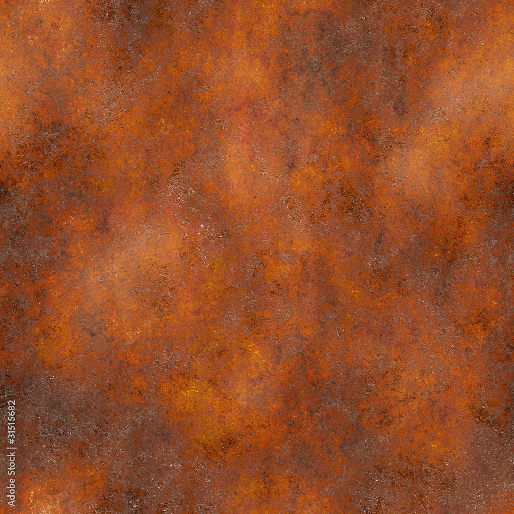 Seamless rusty metal panel texture with fine detail Stock Illustration ...