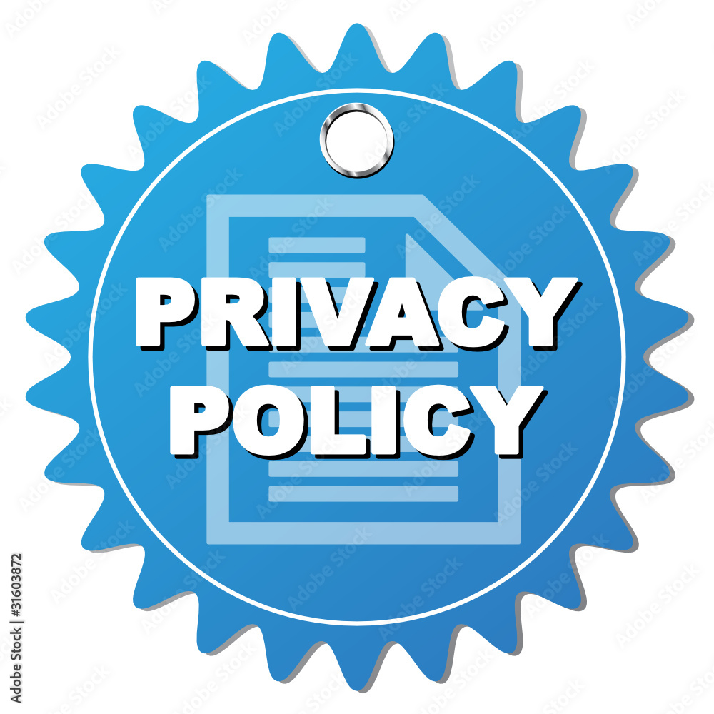 PRIVACY POLICY ICON Stock Vector | Adobe Stock