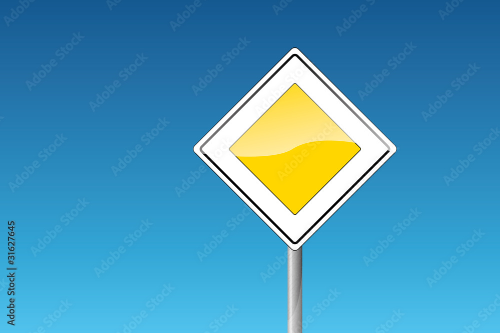 Verkehrszeichen 306 Vorfahrtsstraße – YKFGZG