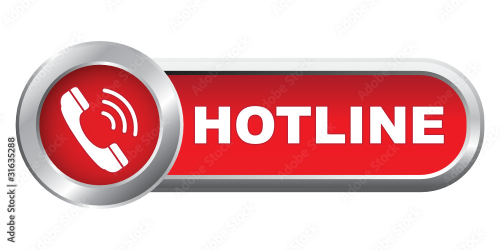 HOTLINE ICON Stock Vector Adobe Stock