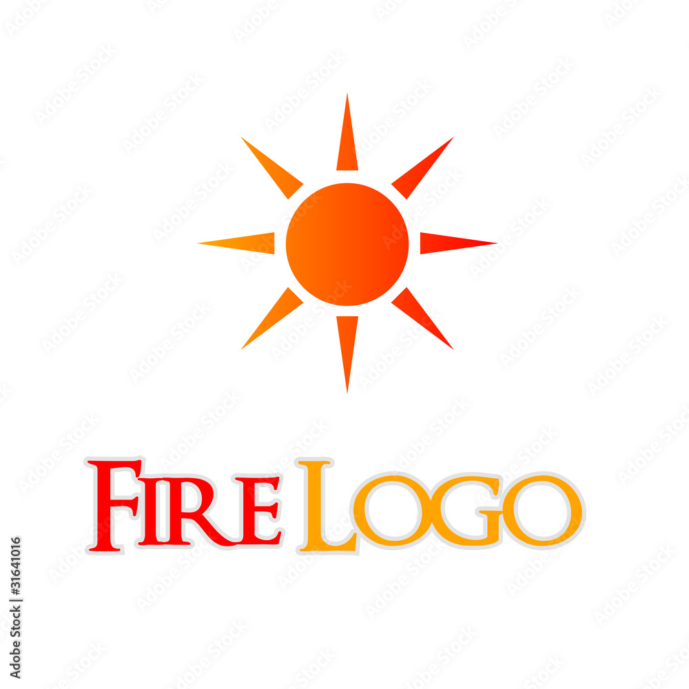 logo fuoco, fire, energia, calore Stock Vector | Adobe Stock