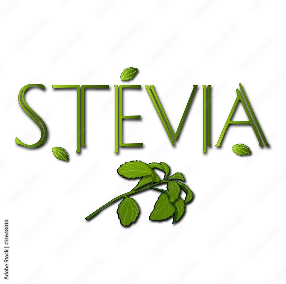 stévia logo Stock-Vektorgrafik | Adobe Stock