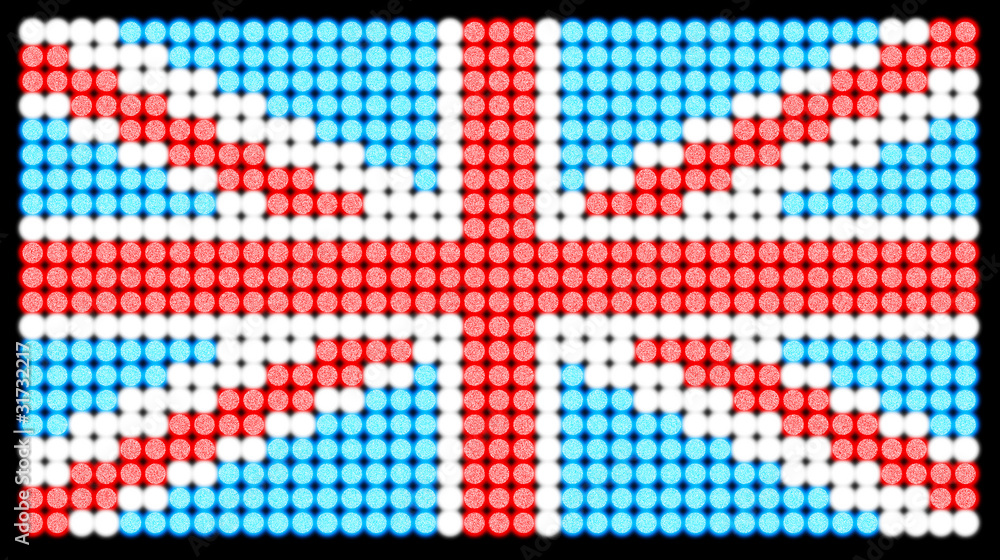 Union Jack Flag Stock Illustration | Adobe Stock