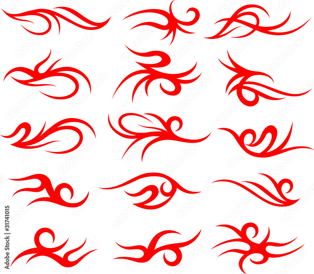 tribal abstract sign Stock Vector | Adobe Stock