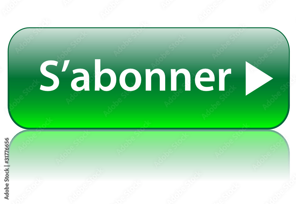 Vecteur Stock Bouton Web "S’ABONNER" (abonnement inscription je m ...
