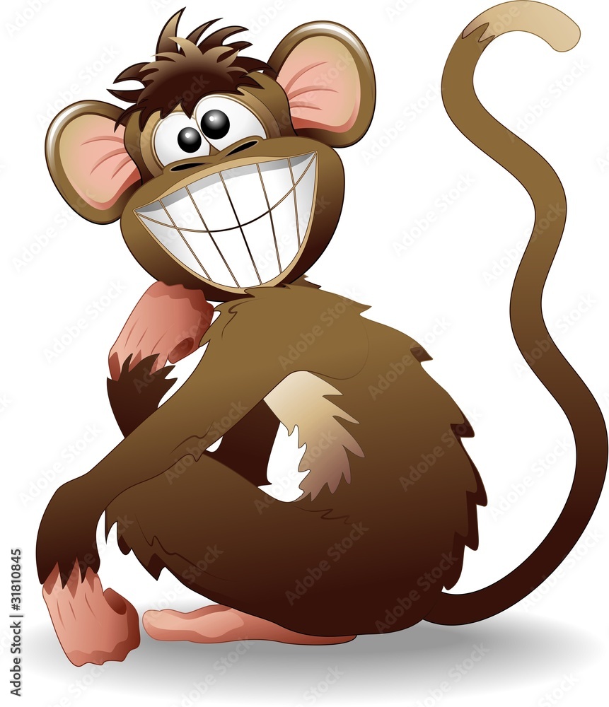 Monkey Cartoon Pictures Funny