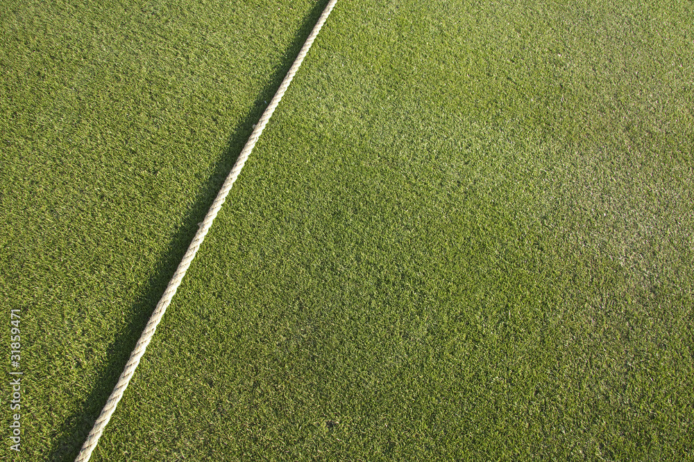 Cricket pitch boundary Stock Photo | Adobe Stock