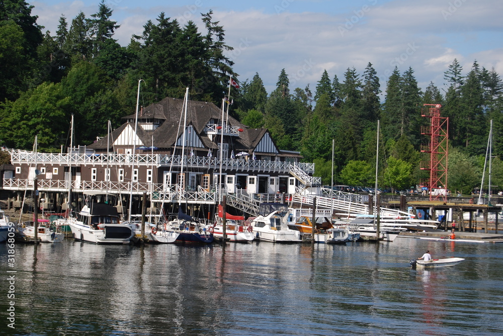 Stanley Park Waterfront in Vancouver Stock Photo | Adobe Stock