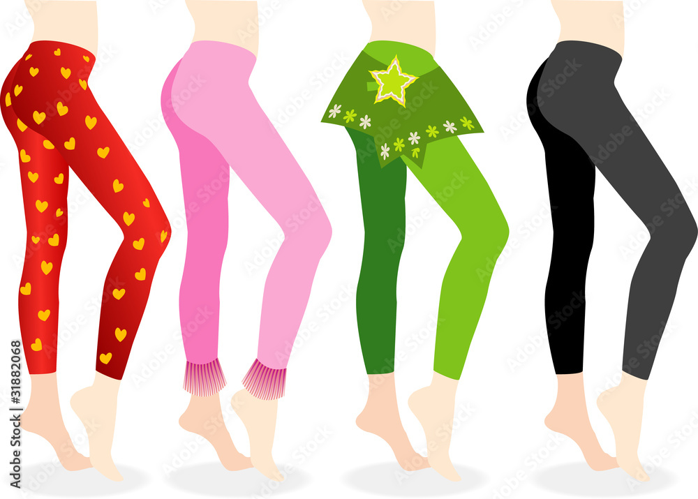 Leggins Stock Vector | Adobe Stock
