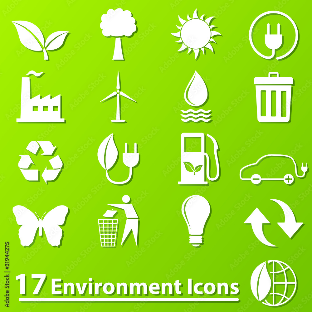 Umweltzeichen vector de Stock | Adobe Stock