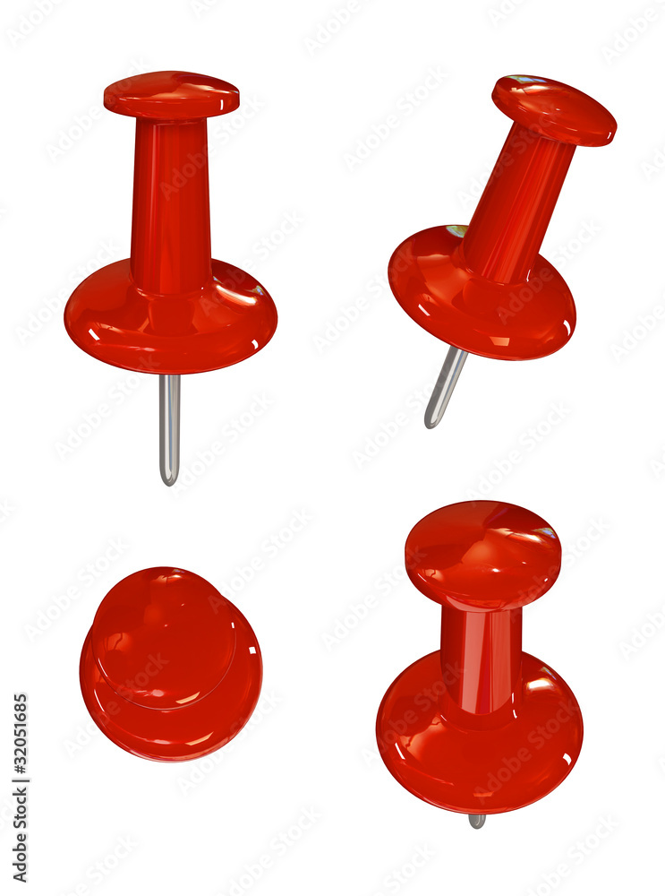 Red Thumbtack