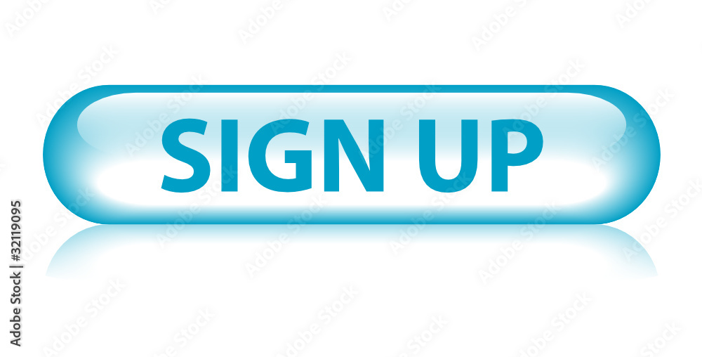 "SIGN UP" Web Button (register subscribe apply join click here) Stock ...