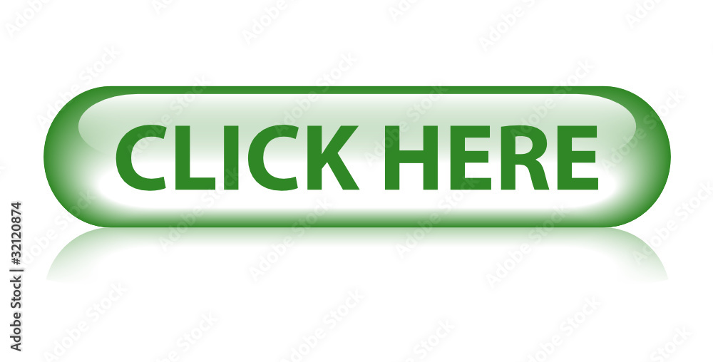 "CLICK HERE" Web Button (connection cursor start confirm green) Stock ...