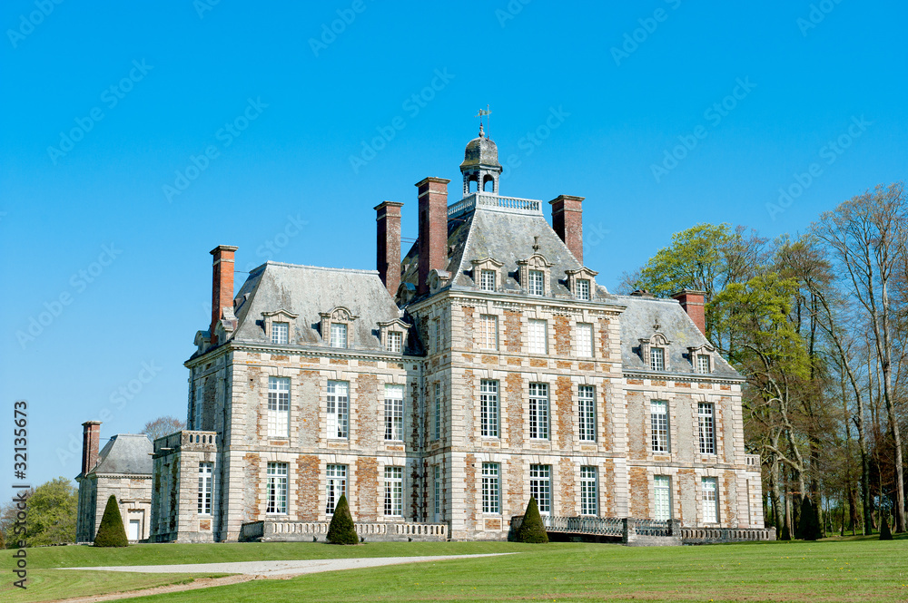 HDR du Château de Balleroy Stock Photo | Adobe Stock