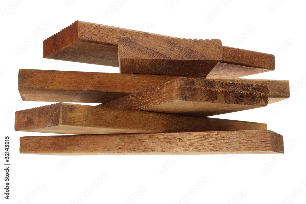 Stack of Wooden Planks Stock Photo | Adobe Stock
