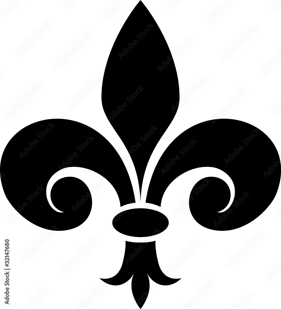 Flor de Lis. Stock Vector | Adobe Stock