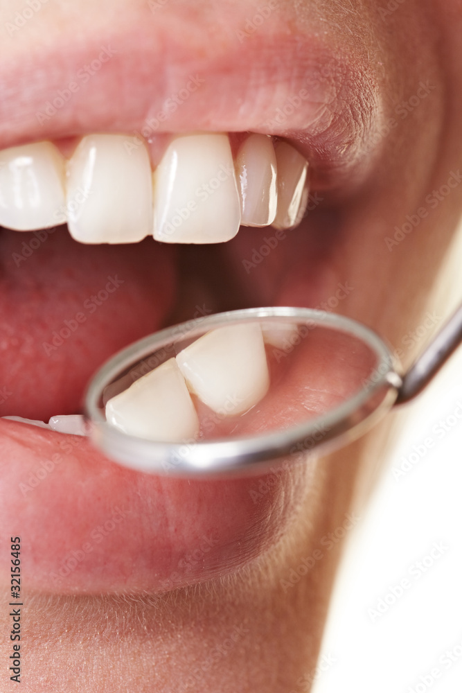 Patientin beim Zahnarzt Stock Photo | Adobe Stock