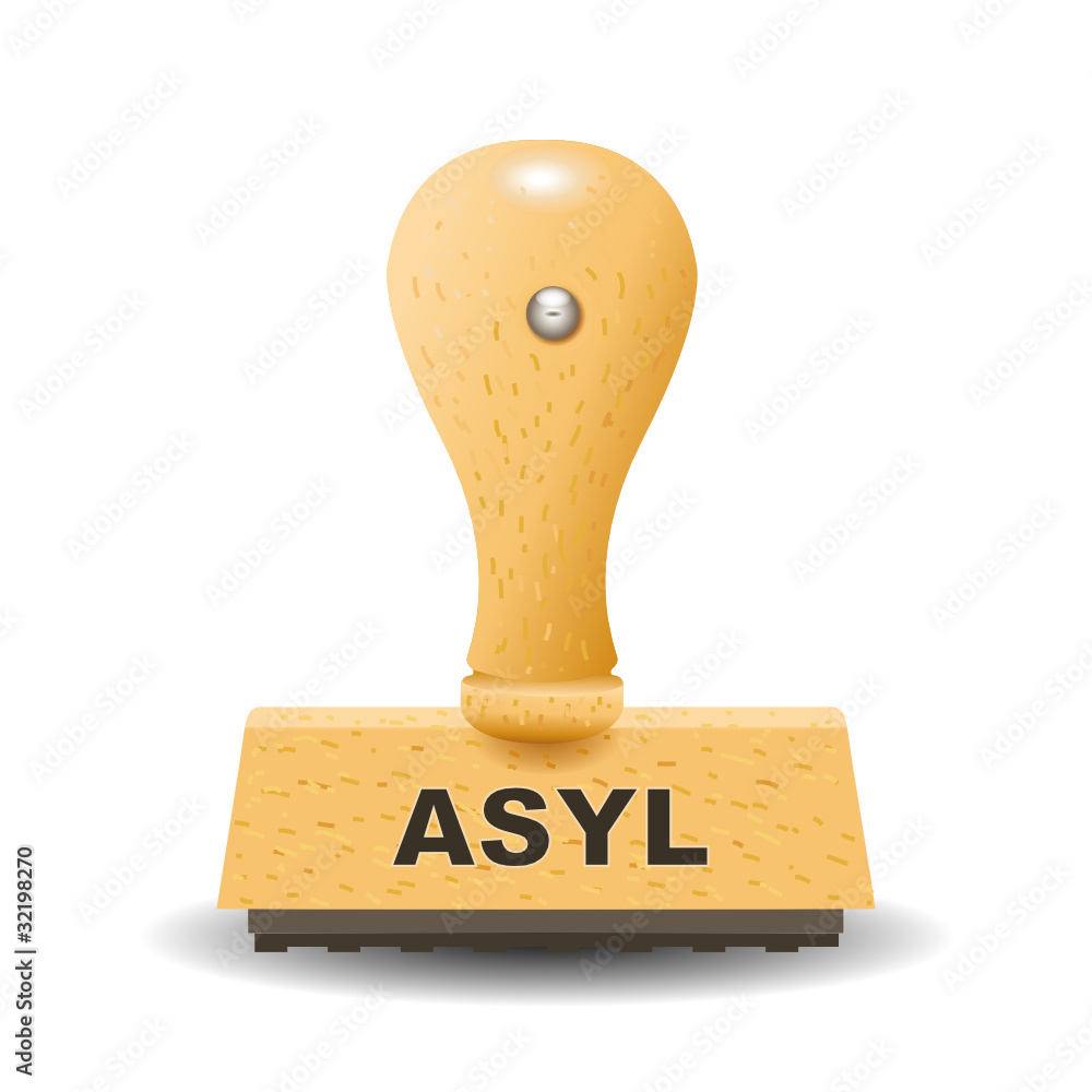 Asyl Stempel Stock Vector | Adobe Stock