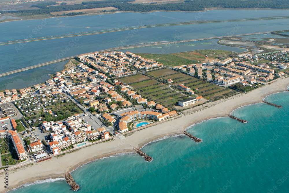 Front de mer de Frontignan plage (34) Photos | Adobe Stock