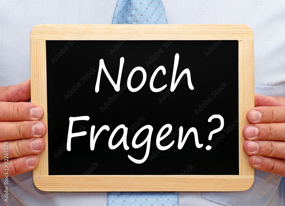 Noch Fragen Unterricht und Schulung Stock-Foto | Adobe Stock