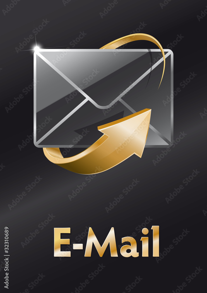Logo-E-Mail Stock Vector | Adobe Stock