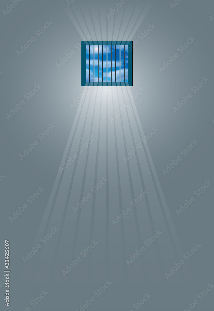 jail window Stock Vector | Adobe Stock