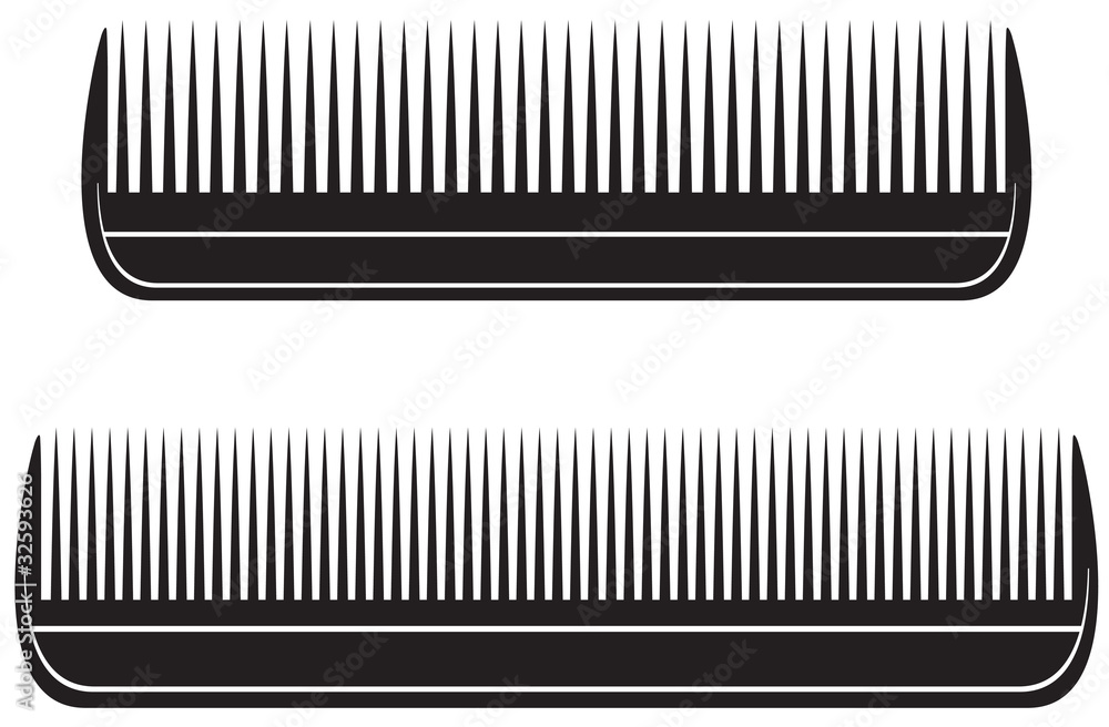 comb vector illustration Stock Vector | Adobe Stock