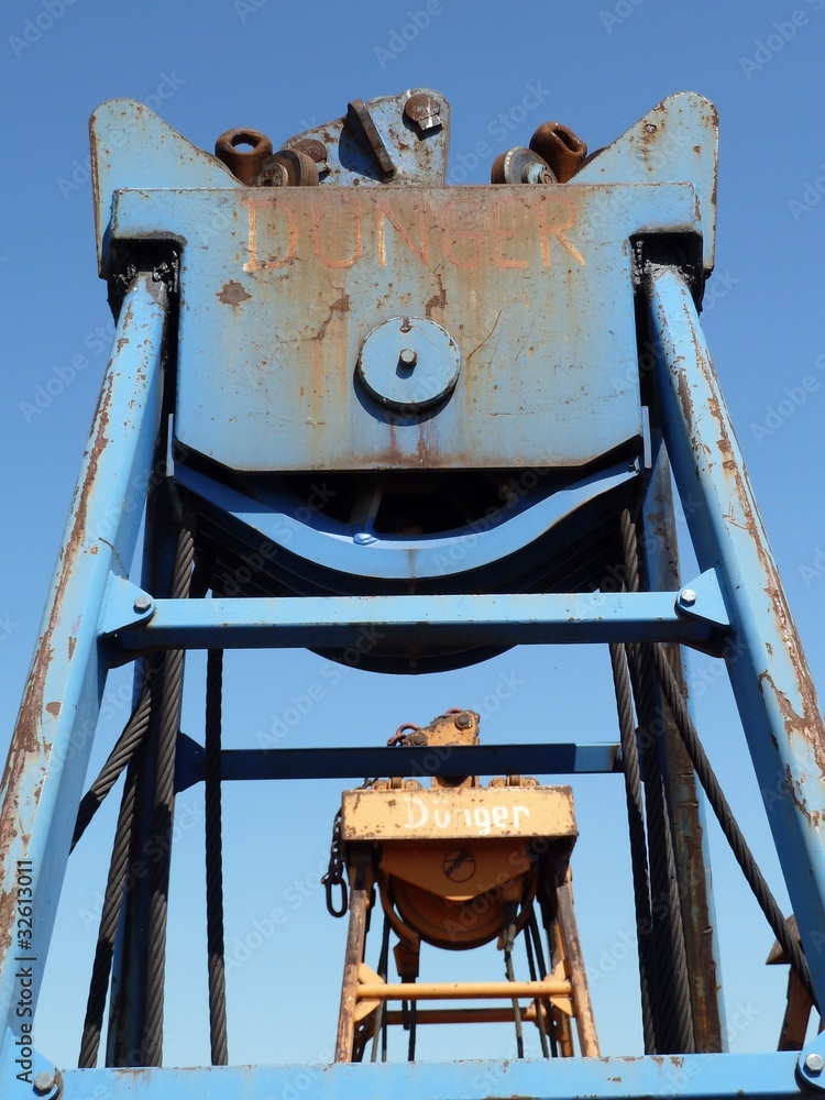 Kran-Greifer Stock Photo | Adobe Stock