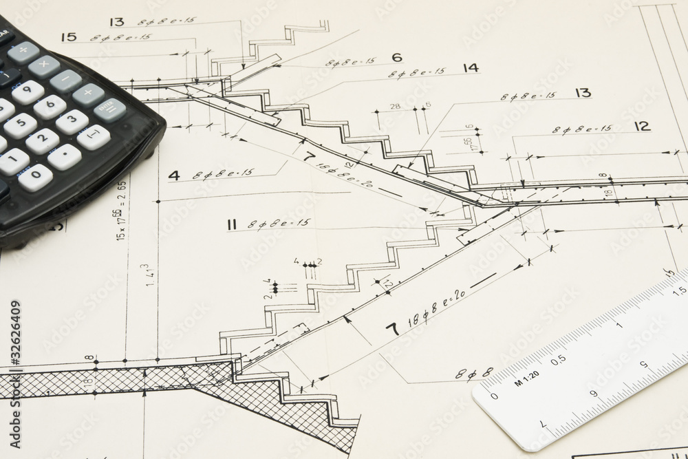 Bauplan Stock Photo | Adobe Stock