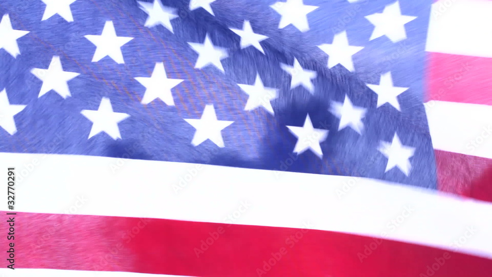 American flag waving. Stock Video | Adobe Stock