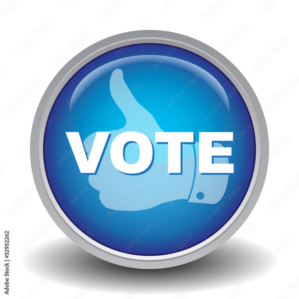 VOTE ICON Stock Vector | Adobe Stock