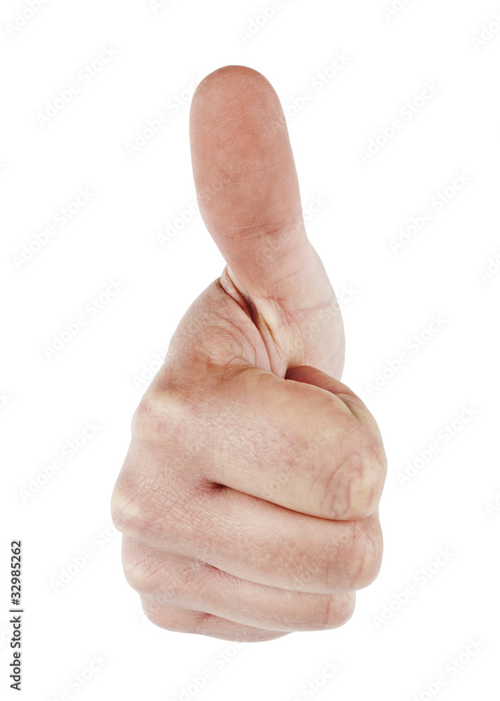 Daumen hoch! Stock Photo | Adobe Stock