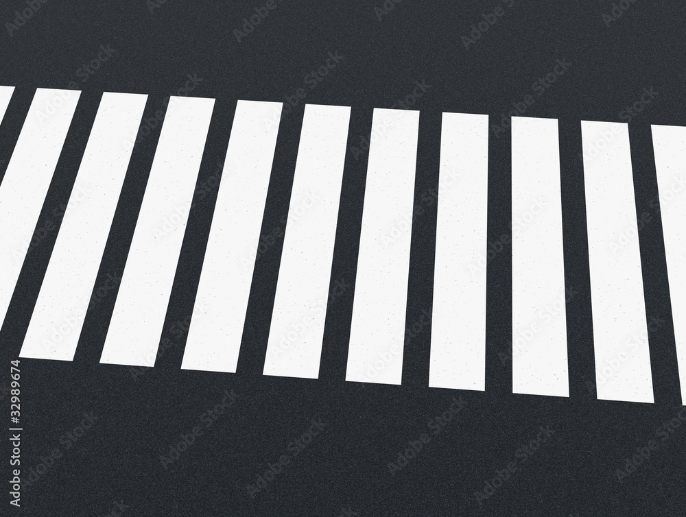road markings - crossing Stock Illustration | Adobe Stock