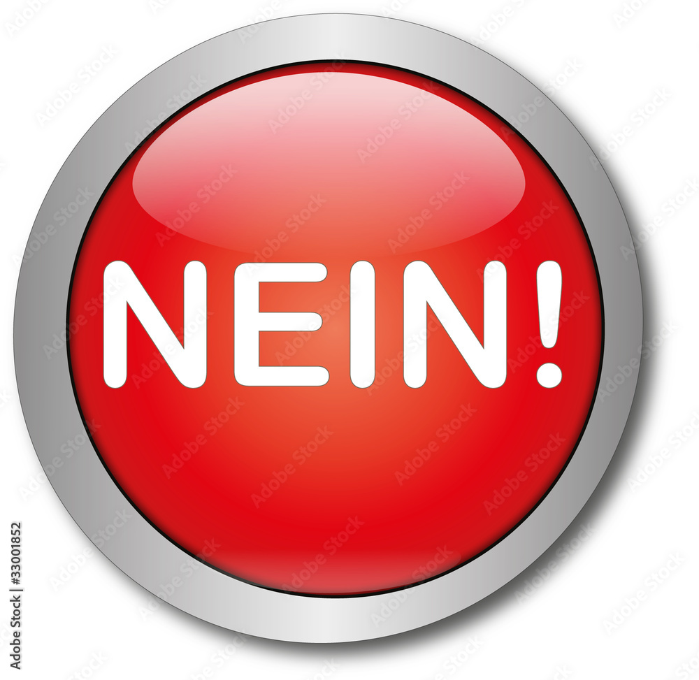Nein! Stock-Illustration | Adobe Stock