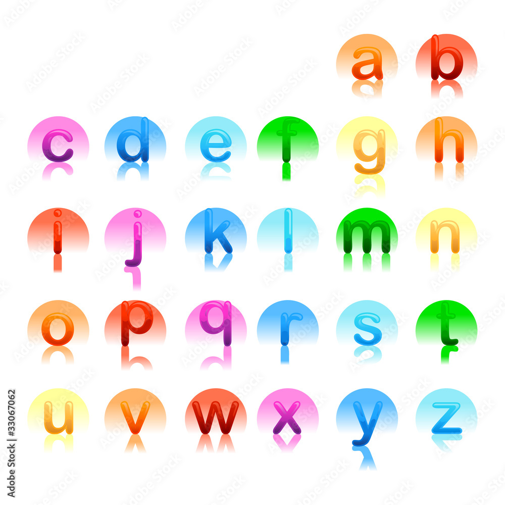 letter marks logo elements set Stock Vector | Adobe Stock