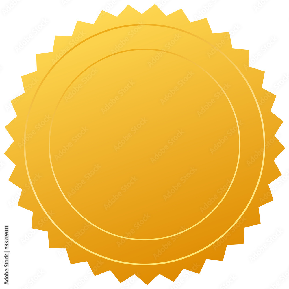 Vector circle certificate Stock Vector | Adobe Stock