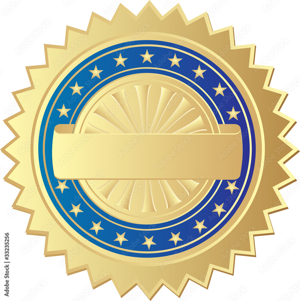 Gold Certified Stamp
