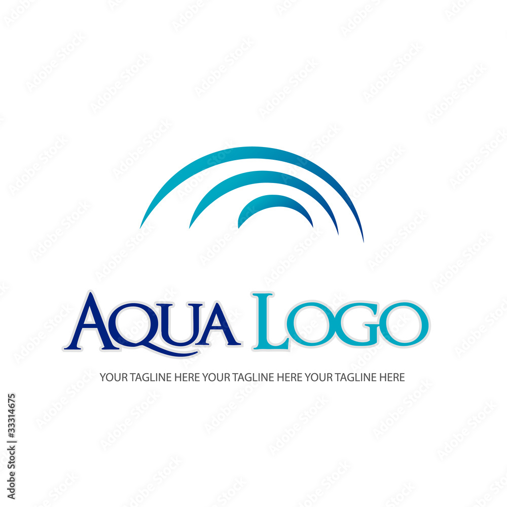 logo acqua, aqua Stock Vector | Adobe Stock