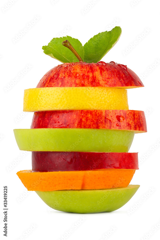Fruit tower 2 Stock Photo | Adobe Stock