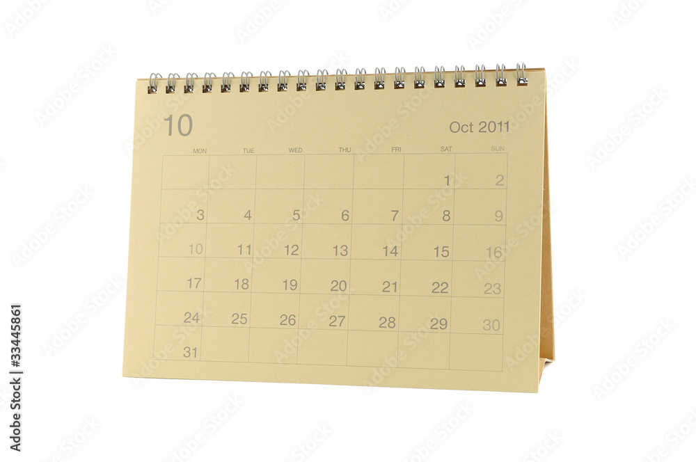 Calendar October 2011