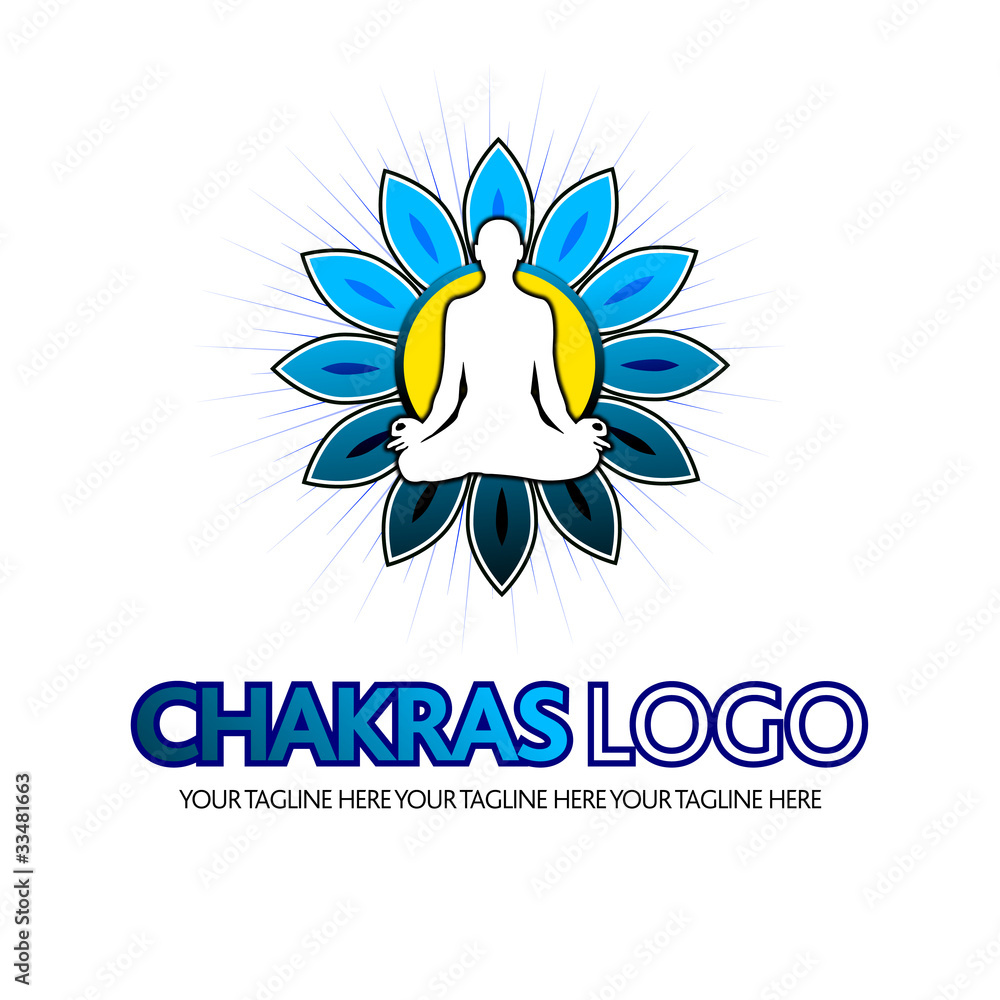 logo chakras, kundalini Stock Vector | Adobe Stock