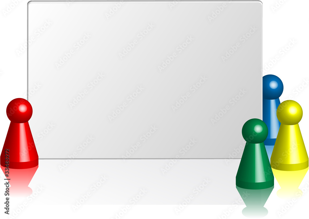 ludo_figures_board Stock Vector | Adobe Stock