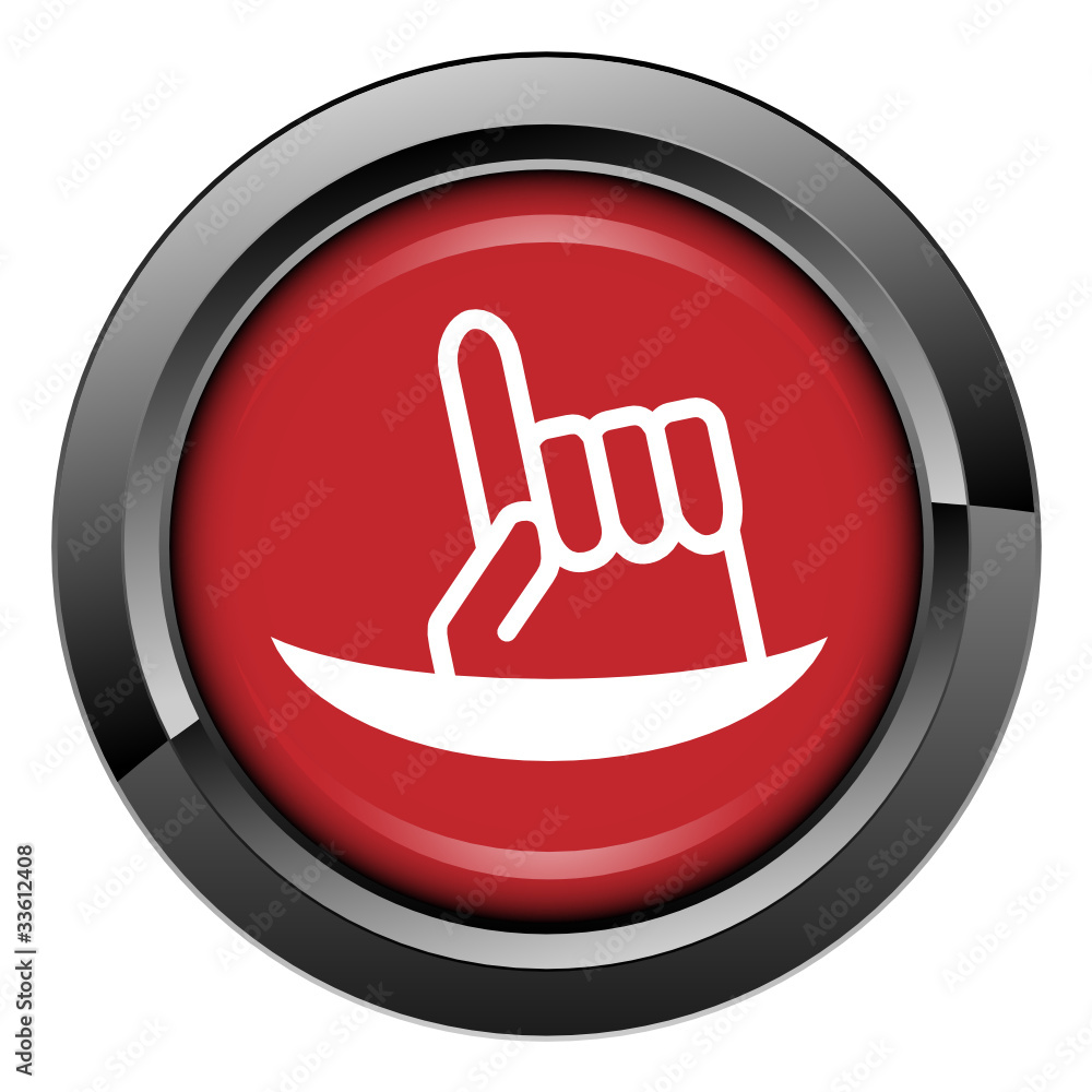 Vetor de Picto, internet, bouton, main, ok, doigt, humain, direction do ...