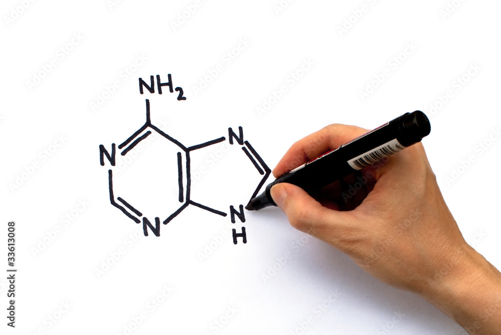 Hand drawing formula Stock Photo | Adobe Stock