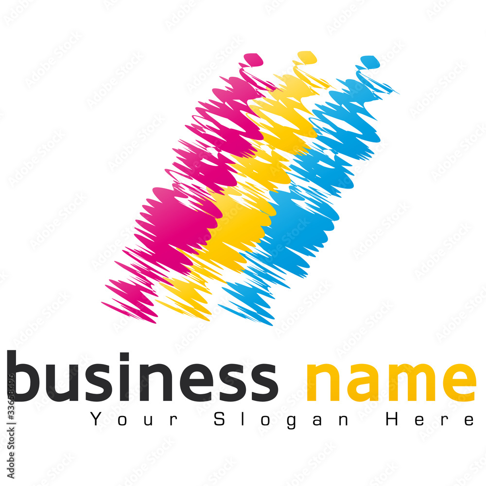 logo société Stock Vector | Adobe Stock