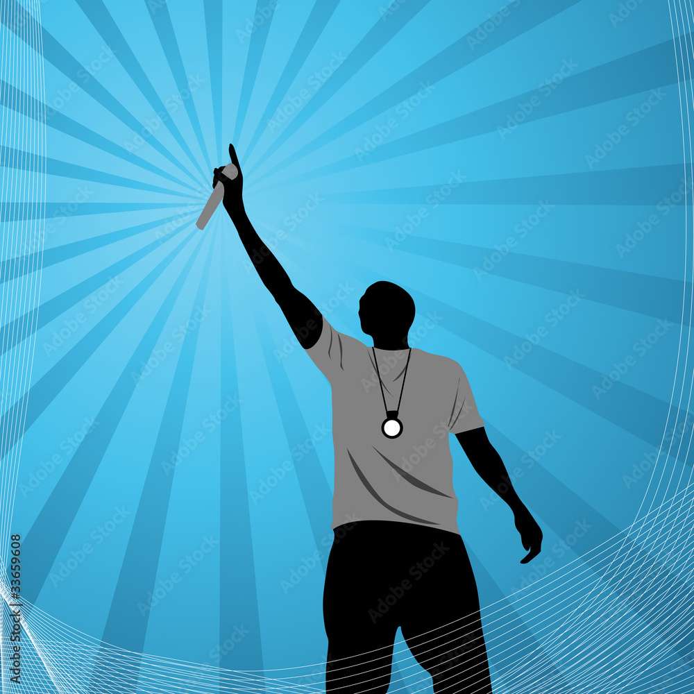 rapper vector illustration Stock Illustration | Adobe Stock