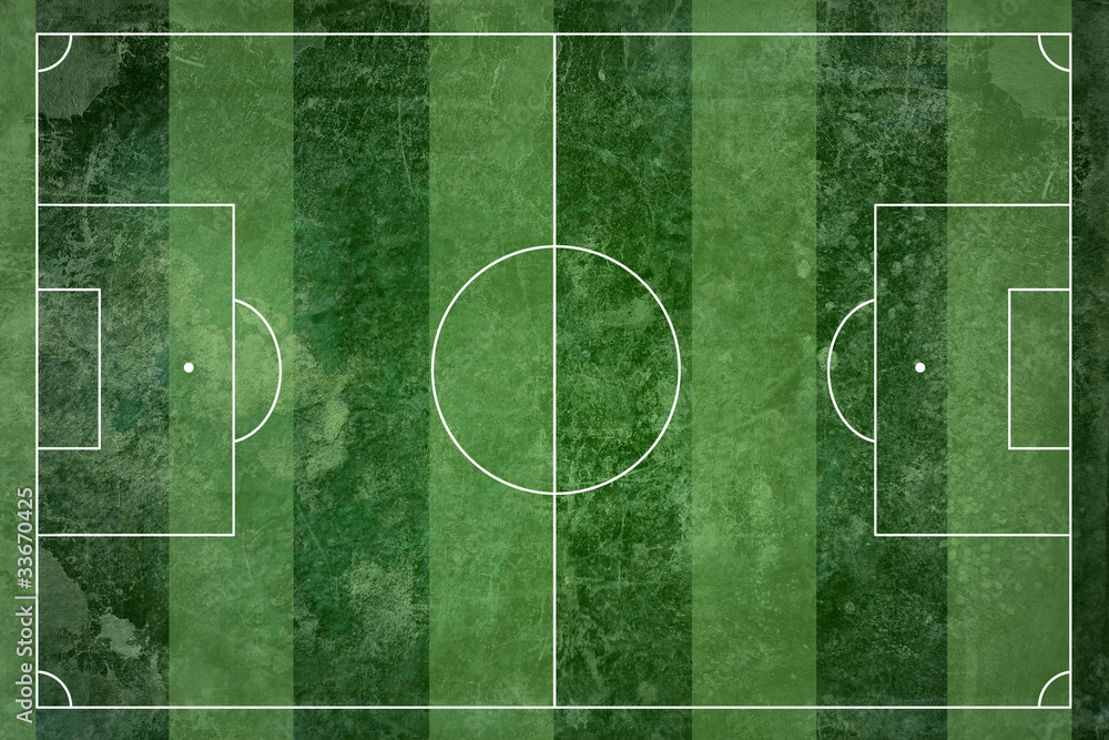 Grunge football field texture Stock Illustration | Adobe Stock