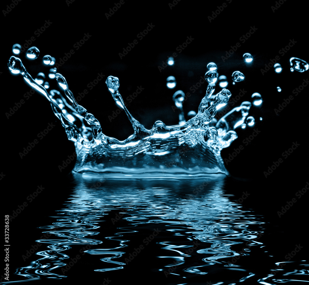 water splash Stock Photo | Adobe Stock