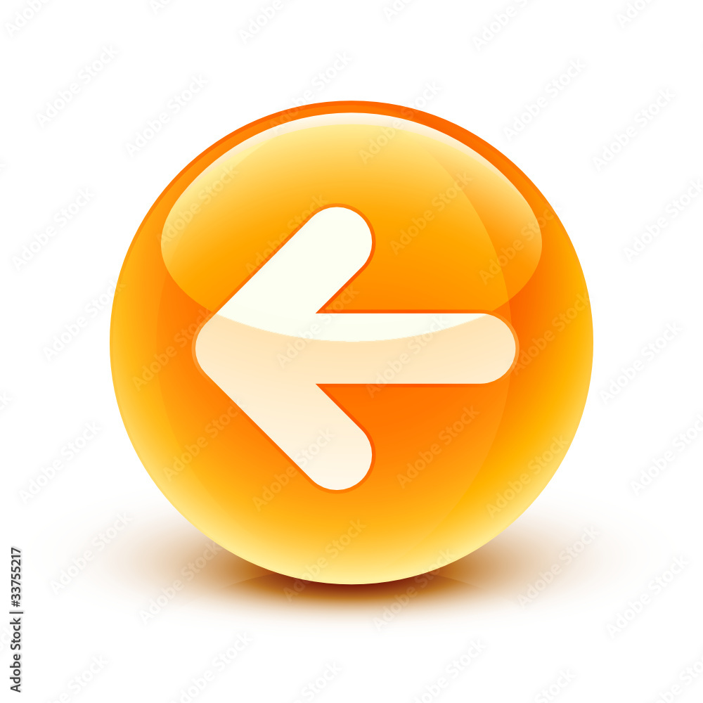 icône flèche précédant retour / arrow icon Stock Vector | Adobe Stock